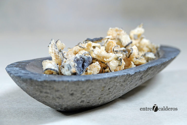 Potas en salsa, cocina tradicional canaria